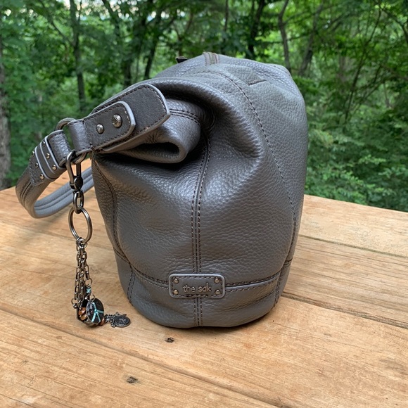 The Sak | Bags | The Sak Gray Sequoia Pebbled Leather Hobo Bag | Poshmark